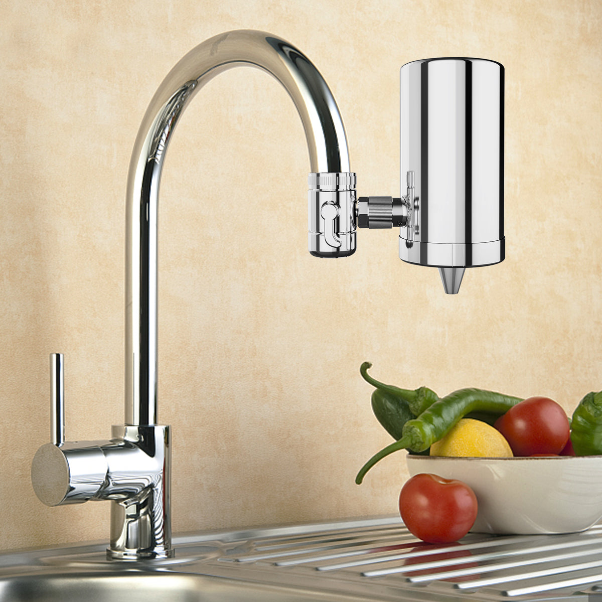 Faucet Mount Water Filter System for Sink | Besdor